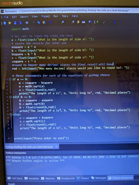First Proper Python Program Rpython