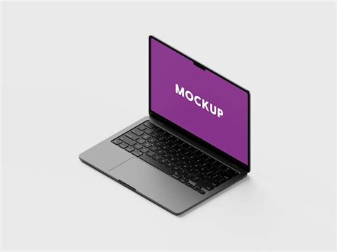 Premium Psd Isometric Laptop