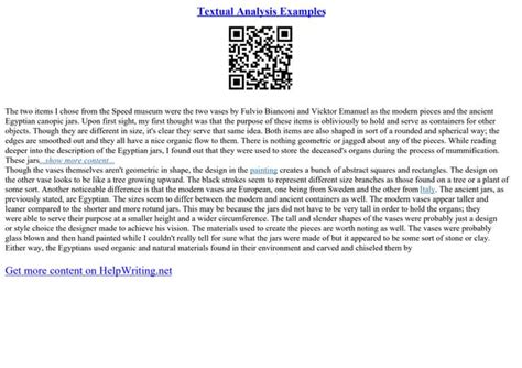 Textual Analysis Examples Pdf Internet Computing