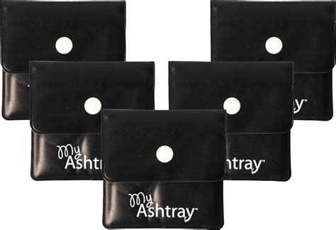 Portable Pocket Ashtray Smell Proof Pvc Small Plastic Wallets With