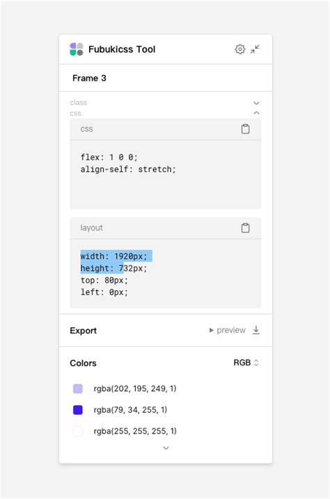 Github Zouhangwithsweetfubukicss Tool A Browser Extension To Get Css From Figma In One Step