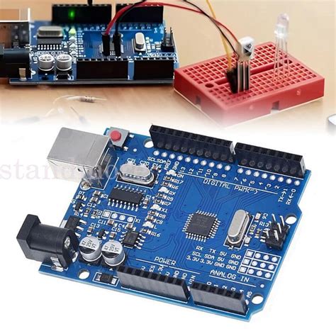 Board For Arduino Uno R3 Rev3 Atmega328p Compatible Board Ch340g Usb