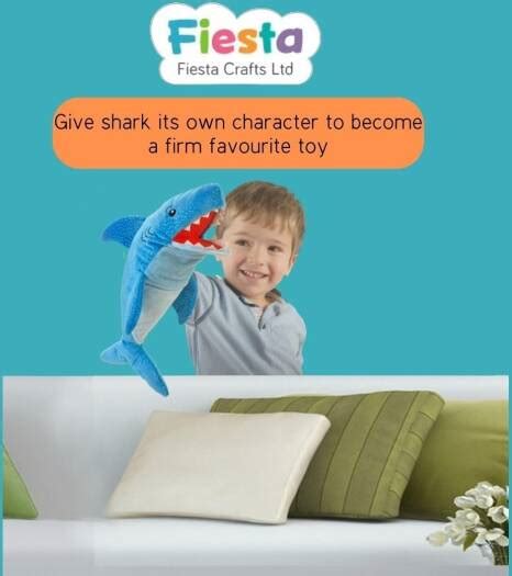 Fiesta Crafts Hand Puppet Shark Buy Best Price In Uae Dubai Abu