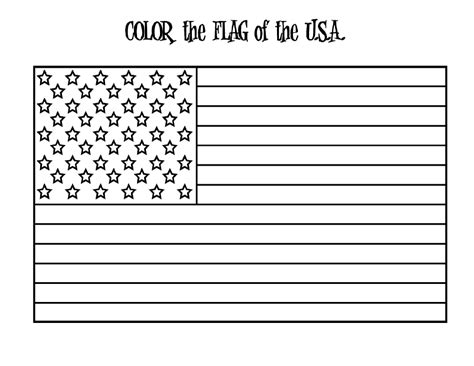 Usa Flag Coloring Pages At Viimilesblog Blog