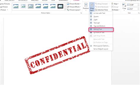 How To Add Confidential Watermark In Microsoft Word Docs Tutorial