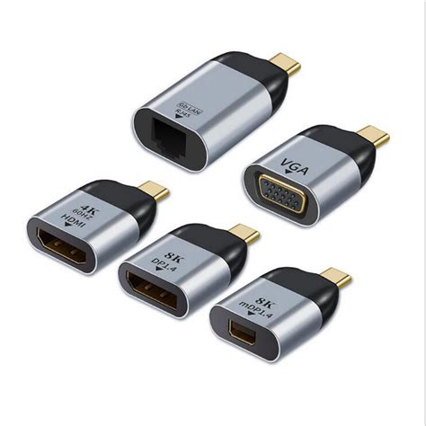 Đầu Chuyển đổi Type C Sang đầu Hdmi Vga Displayport Mini Displayport
