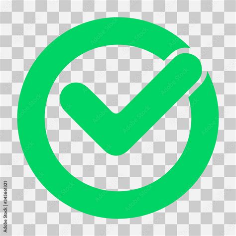Check Mark Vector Icon Checkmark Right Symbol Tick Sign Ok Button
