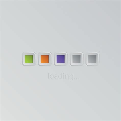 Premium Vector Loading Isolated Background