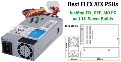 Best Flex ATX PSU For SFF PC Slim Case U Server Chassis In