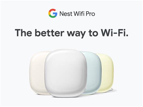 Mua Nest WiFi Pro Wi Fi 6E Reliable Home Wi Fi System With Fast Speed And Whole Home