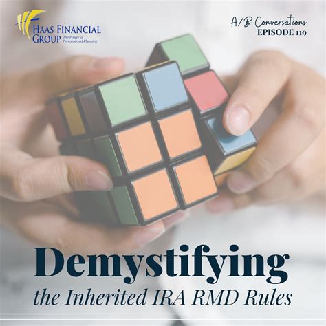 Ep 119 Demystifying The Inherited Ira Rmd Rules Haas Financial Group