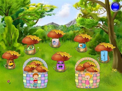 За грибами Дидактическая игра Online Presentation