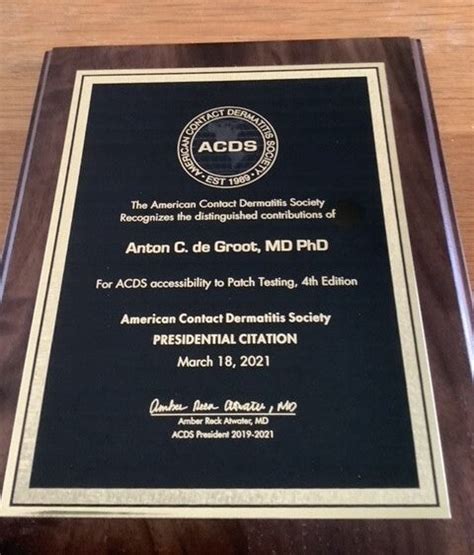 Patch Testing Op De Acds Website Anton De Groot Ton De Groot