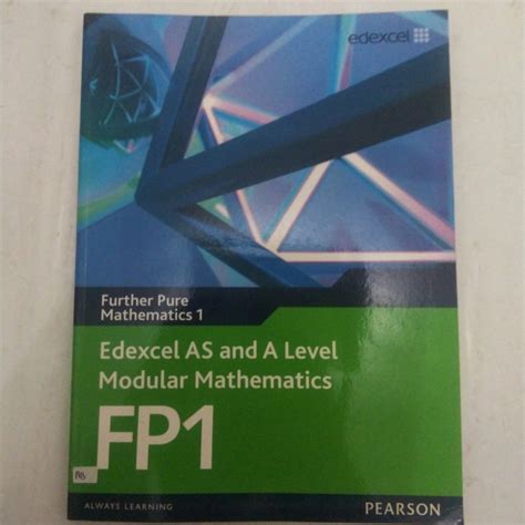 jual edexcel as and a level modular mathematics further pure