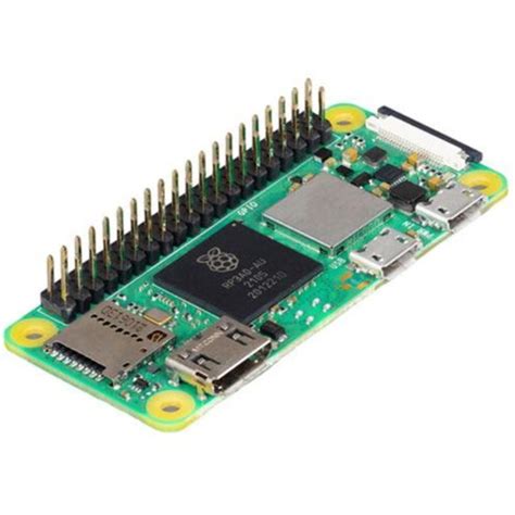 Raspberry Pi Zero 2 W With Soldered Male Header 1ghz Quad Core Arm