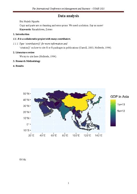 Data Analysis Data Analysis Using R Program The International Conference On Management And