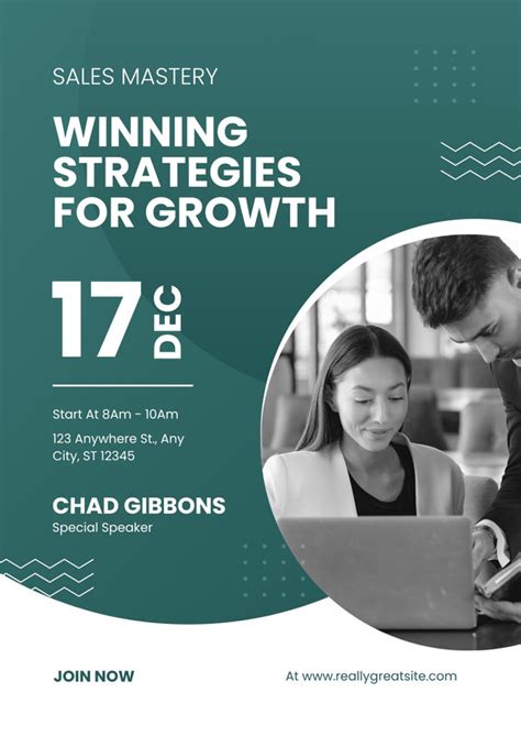 Free Printable Webinar Poster Templates You Can Edit Canva