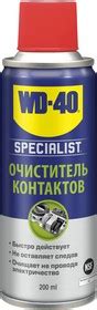 WD-40 SPECIALIST 200 мл, Очиститель контактов быстросохнущий, Англия ...