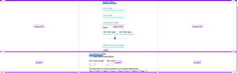 Html Form In Css Grid Layout Stack Overflow