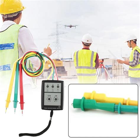 Ac Phase Sequence Meter 3phase Sequence Tester 60v~600v Z7k7 Eur 15 65 Picclick Fr