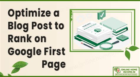 How To Optimize A Blog Post For SEO Blogging Tips 2024