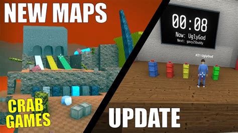 New Crab Games Maps Modes And Wipeout Races Youtube