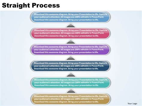 Ppt Linear Process 6 State PowerPoint Presentation Diagram Templates