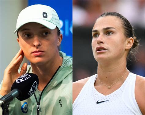 Aryna Sabalenka Hits The Court With Rival Iga Swiatek Days After