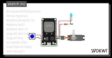Lampu Wokwi Esp32 Stm32 Arduino Simulator