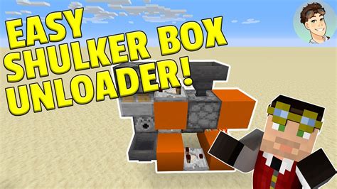 Redstone Tutorial EASY SHULKER BOX UNLOADER Tinker YouTube