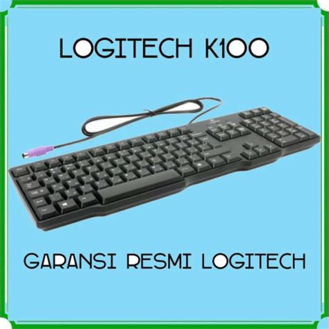 Promo 100 Produk Ori Keyboard Logitech K100 Ps2 Original Diskon 23 Di Seller Kafkay Store