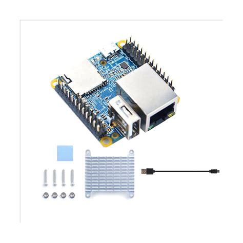 For NanoPi NEO V Development Board Heat Sink Micro USB Cable Allwinger H Quad Core RAM