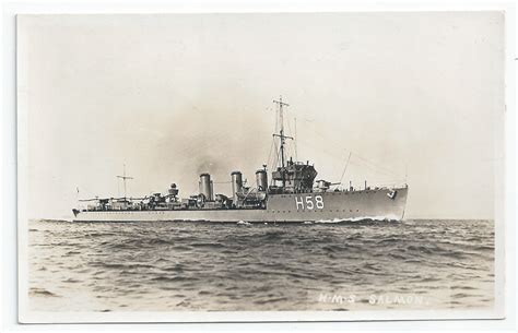 Royal Navy R Class Destroyer Postcards Royal Navy R Class Destroyer Postcards