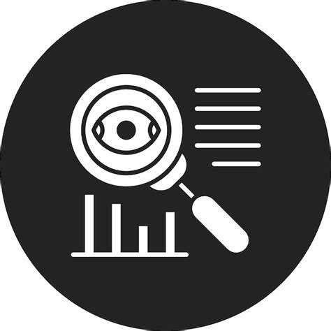 Premium Vector Observation Icon Vector Image Can Be Used For Data Analytics