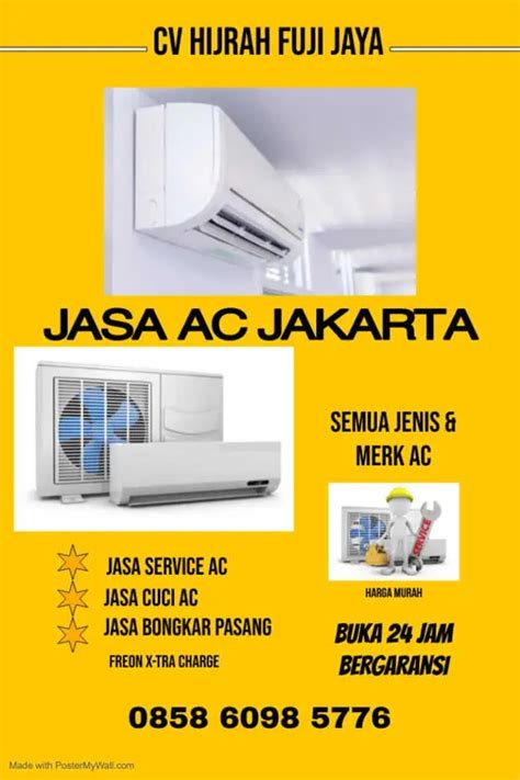 Contoh Brosur Service AC Elektronik Contoh Surat CV Proposal Laporan