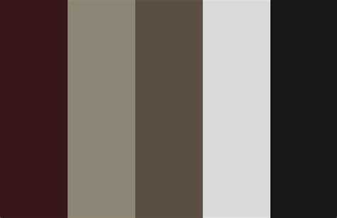 6 Dark Neutrals With A Dark Reddish Brown Color Palette Home