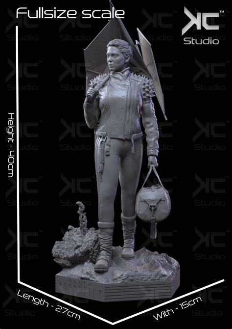 Stl File Fragile Death Stranding Fanart 3d Print Model 🦸・3d Print Model To Download・cults