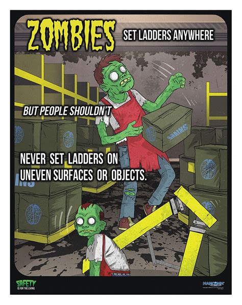 12 In X 16 In Nominal Sign Size Clear Film Laminate Safety Poster