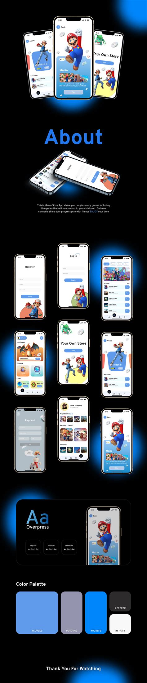 game store app ui ux design on behance
