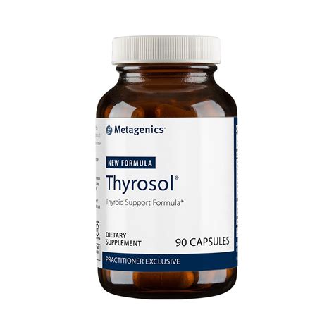 Thyrosol® Capsules 90ct Natures Remedies