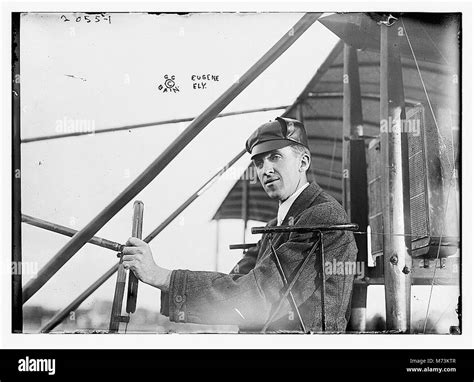 Eugene Ely A Pioneering Aviator Is Captured In This Photograph Known