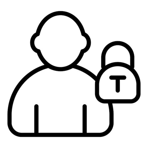 Premium Vector Lock Theft Icon Outline Vector Stop Fraud Cyber Key