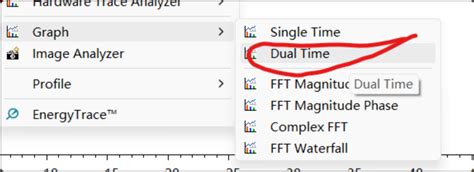 Tms320f2812 How Do I Set The Ccs Dualtime Waveform To Be Displayed In
