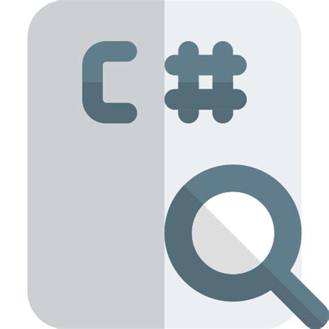 Sharp File Search Coding Files Icon Download On Iconfinder