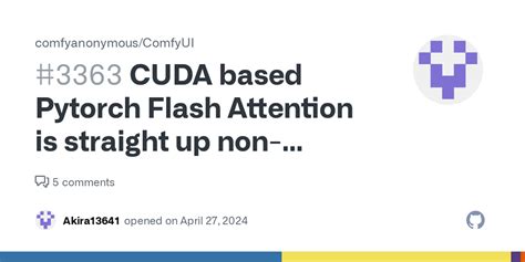 cuda based pytorch flash attention is straight up non functional non