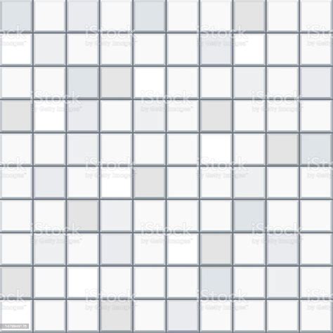 회색 세라믹 사각형 타일 원활한 패턴입니다 홈 인테리어 욕실 및 주방 벽과 바닥 질감 벡터 흰색 광택 벽돌 벽 배경입니다 3차원