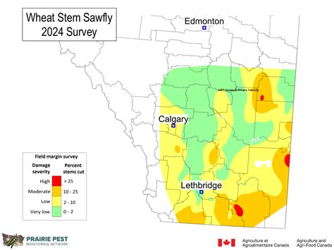Wheat Stem Sawfly Prairie Pest Monitoring Network