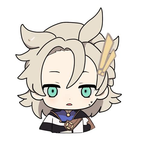 Albedo Genshin Emoji