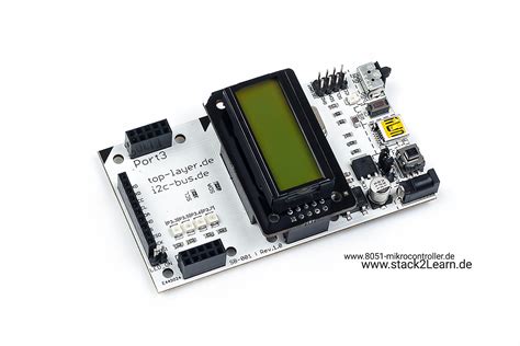 LCD API Alphanumerisches Punktmatrix LCD HD44780 Stack2learn De