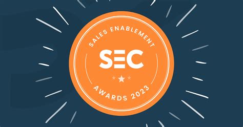 2023 Sales Enablement Award Shortlist Sec